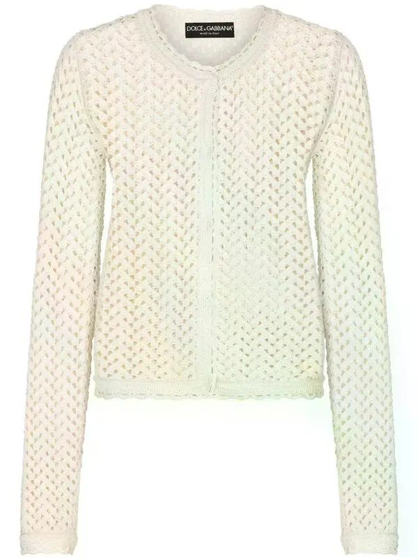 Dolce & Gabbana Crochet-knit Cardigan