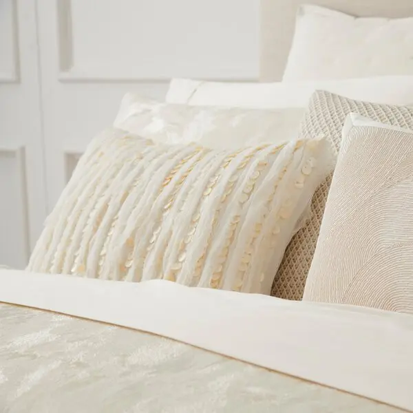 Donna Karan New York Flutter Decorative Pillow, 14 X 20
