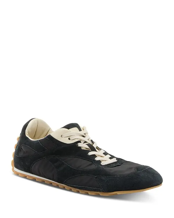 Bottega Veneta Orbit Flash Lace Up Sneakers - Nero