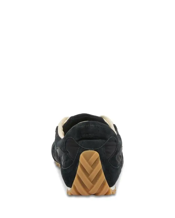 Bottega Veneta Orbit Flash Lace Up Sneakers - Nero