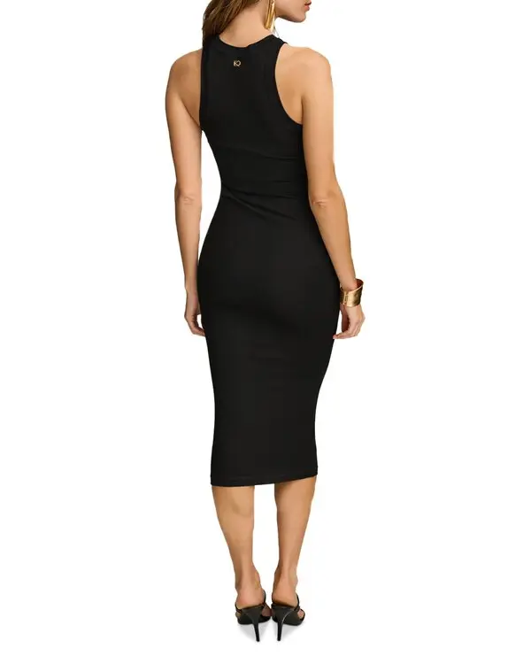Donna Karan New York Ruched Side Midi Dress