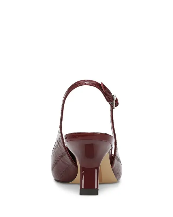 Sam Edelman Bianka Slingback Pumps - French Merlot