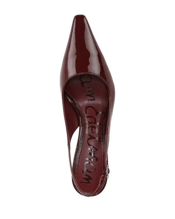Sam Edelman Bianka Slingback Pumps - Red