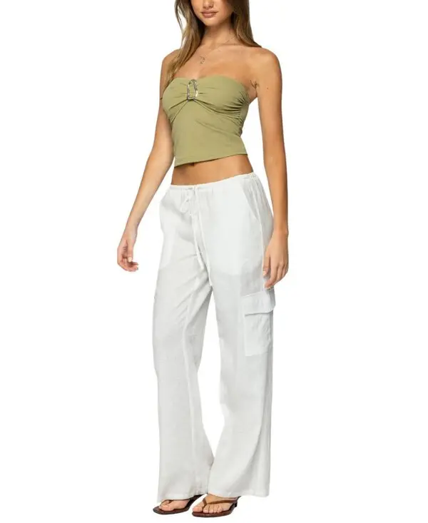 EDIKTED Abstract Ring Tube Top