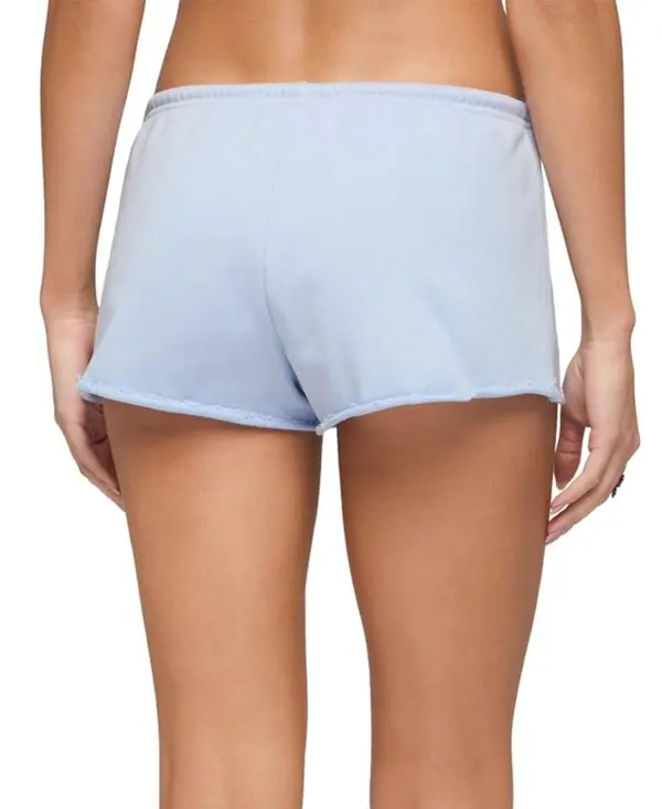 EDIKTED French Terry Shorts - Light-blue