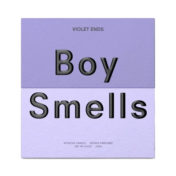 BOY SMELLS Violet Ends Standard Candle, 8.5 Oz