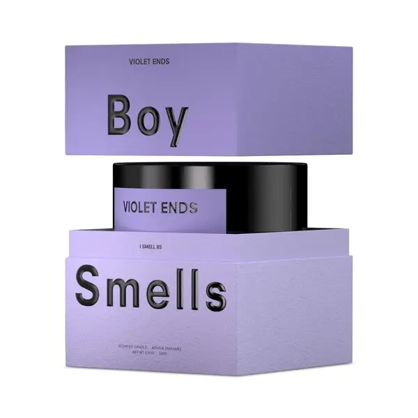 BOY SMELLS Violet Ends Standard Candle, 8.5 Oz