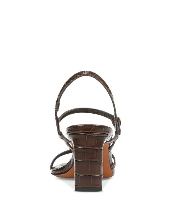 Vince Marcela Mid-heel Sandals - Cacao Brown