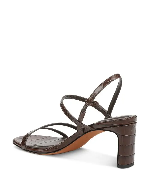 Vince Marcela Mid-heel Sandals - Cacao Brown