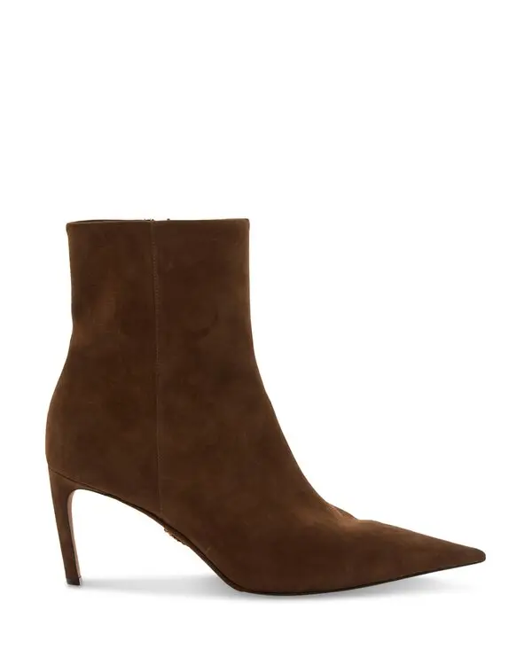 Dolce & Gabbana Pointed Booties - Rust