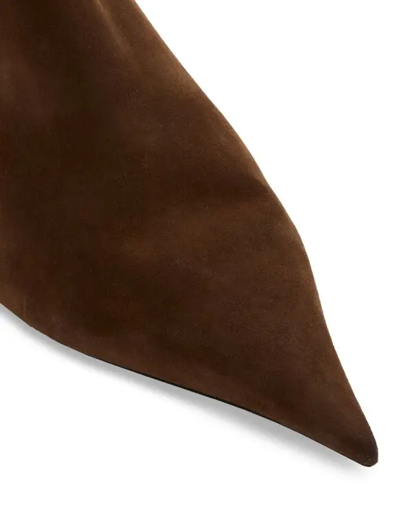 Dolce & Gabbana Pointed Booties - Rust