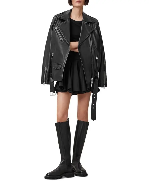 ALLSAINTS Tulip Mini Skirt - Black