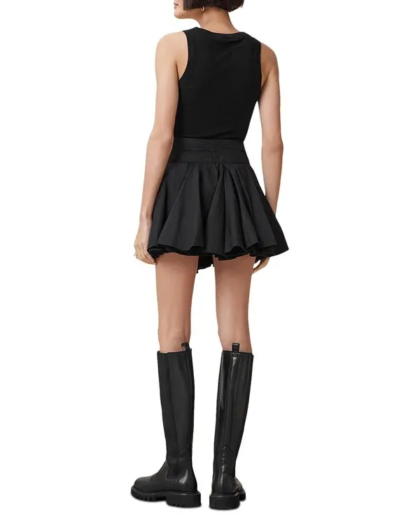 ALLSAINTS Tulip Mini Skirt - Black