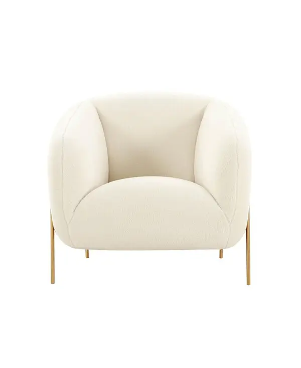 TOV FURNITURE Kandra Accent Chair - Cream