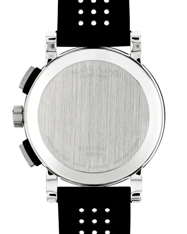 Movado Museum Sport Stainless Steel Chronograph Watch