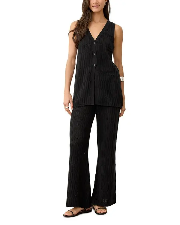 Marine Layer Ray Open Knit Sweater Pants
