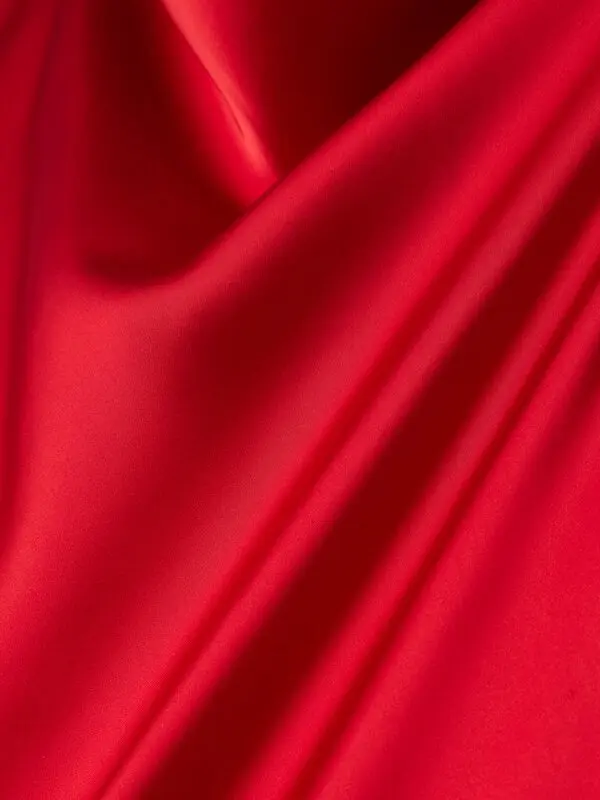 Norma Kamali Satin Gown