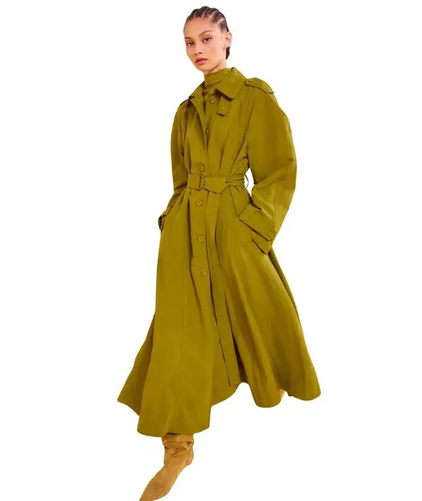 Ulla Johnson Farren Trench Coat - Argan