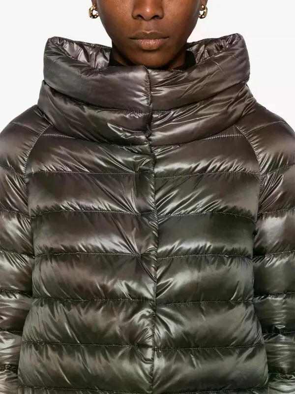 Herno Funnel-neck Down Jacket - Grey