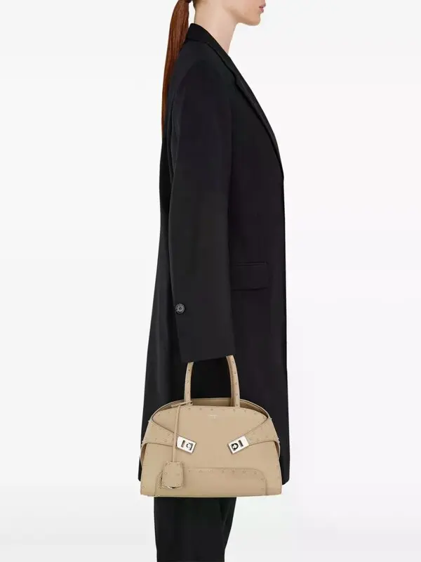 FERRAGAMO Hug Stud-embellished Tote Bag