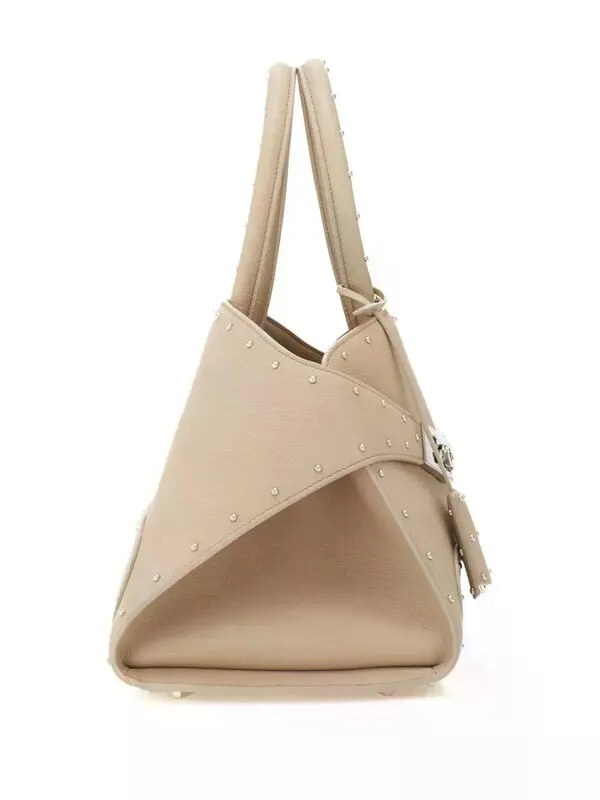 FERRAGAMO Hug Stud-embellished Tote Bag