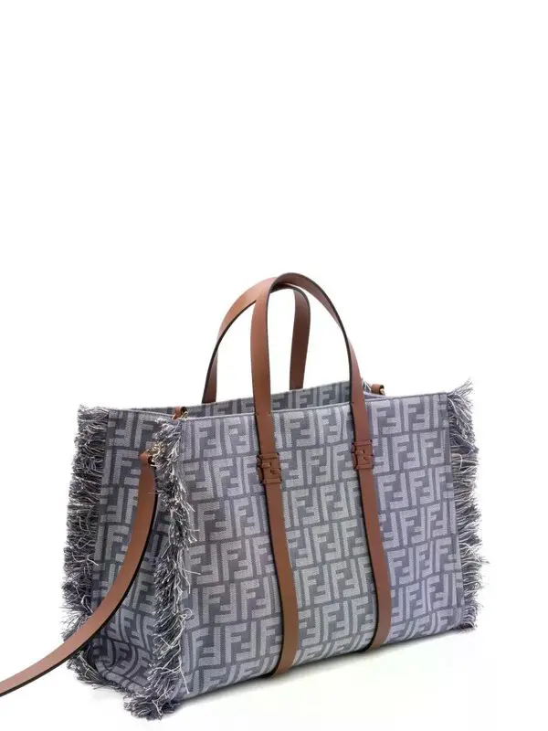 Fendi Logo-jacquard Tote Bag