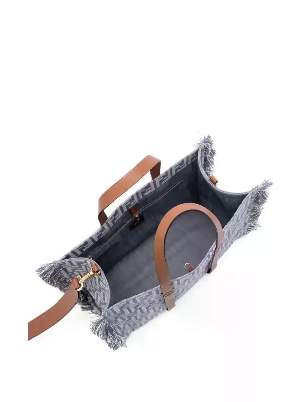 Fendi Logo-jacquard Tote Bag