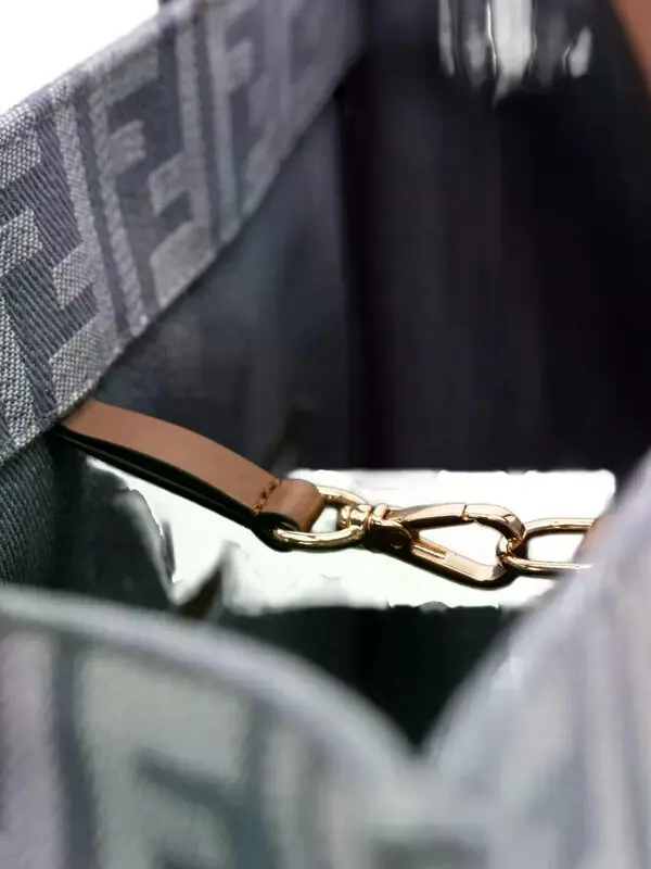 Fendi Logo-jacquard Tote Bag