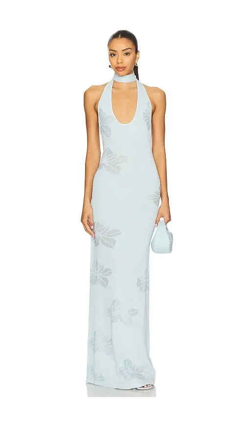 SNDYS X Tahiti Maxi Dress - Blue