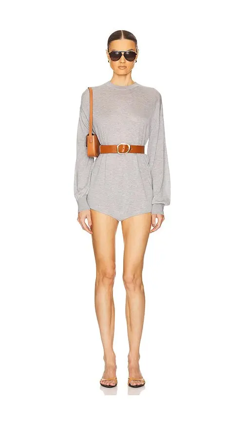HELSA Aurinda Romper - Heather Grey