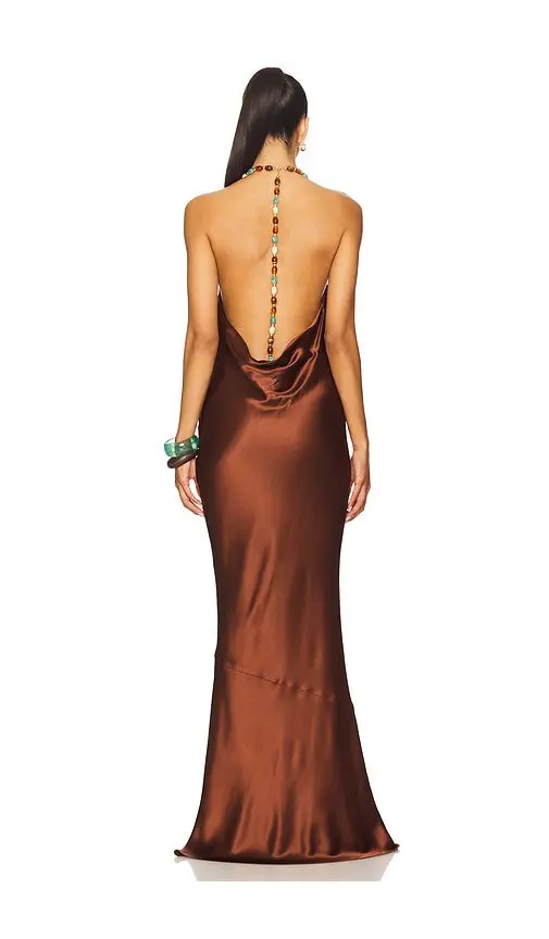 Retrofete Finley Dress - Chestnut
