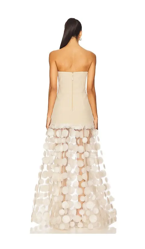 BRONX BANCO Harper Strapless Gown