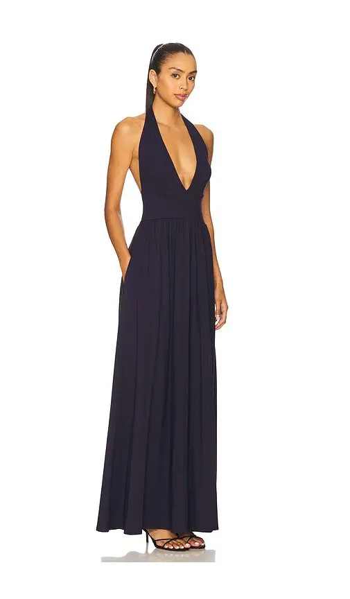 Susana Monaco Halter Gathered Dress