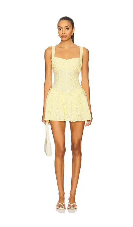 LOVERS AND FRIENDS Loretta Romper - Baby Yellow
