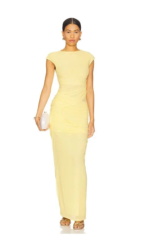SNDYS. X Revolve Lorelai Maxi Dress - Yellow
