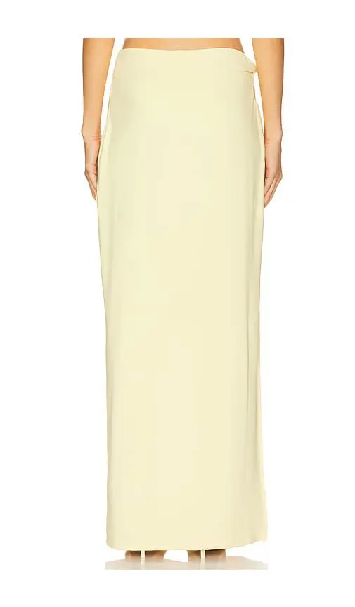 SNDYS. X Revolve Baylee Maxi Skirt - Yellow