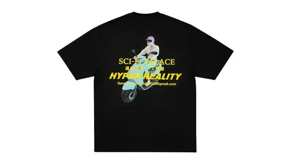 PALACE X Scifi Fantasy Email T-shirt - Black