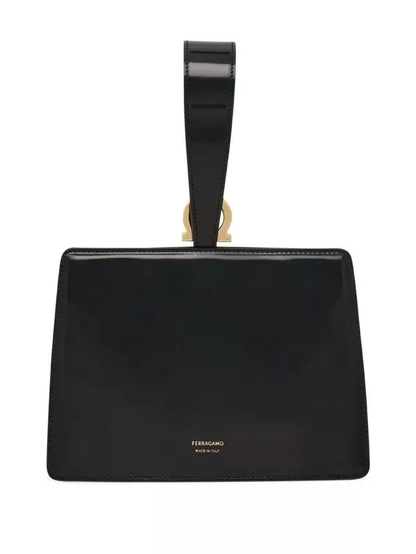 FERRAGAMO Geometric Top Handle Bag