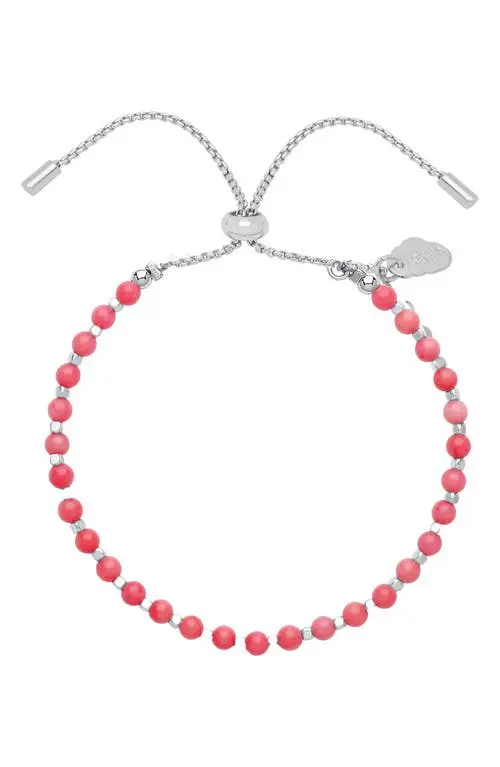 Estée Lauder Amelia Beaded Bracelet - Coral Agate