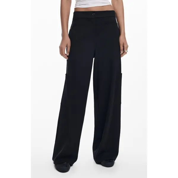 Desigual Wide Leg Pants
