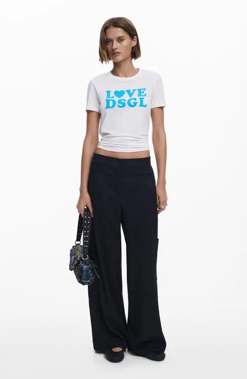 Desigual Wide Leg Pants