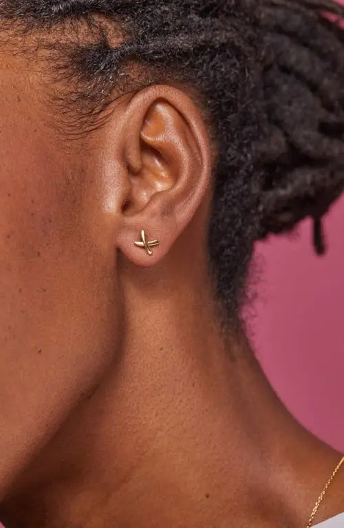 Estée Lauder Kiss Stud Earrings