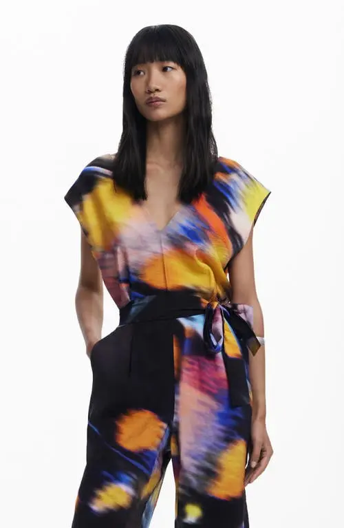 Desigual Printed Jumpsuit