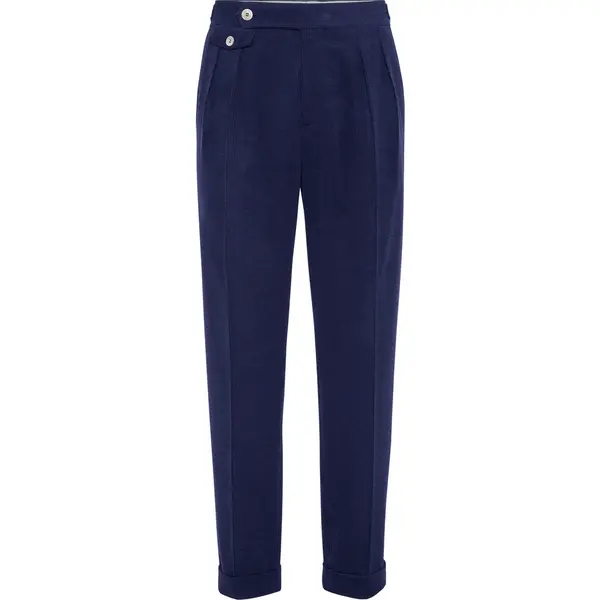 Brunello Cucinelli Double Pleated Trousers