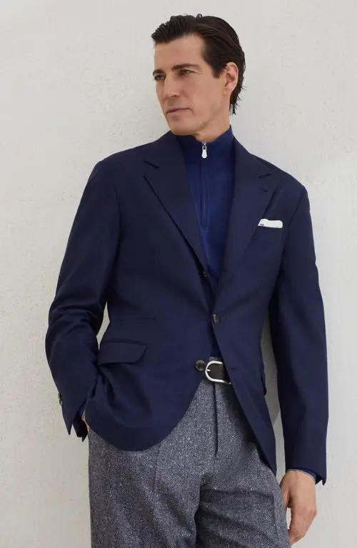 Brunello Cucinelli Deconstructed Blazer