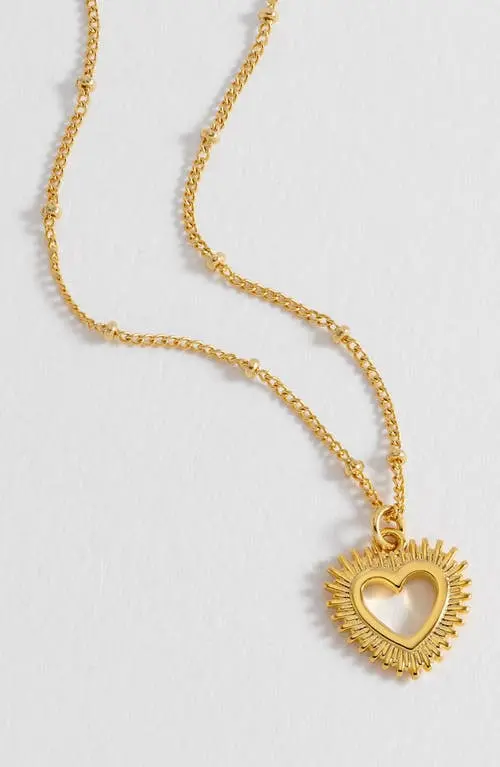 Estée Lauder Heartburst Pendant Necklace