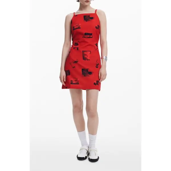 Desigual Printed Mini Dress