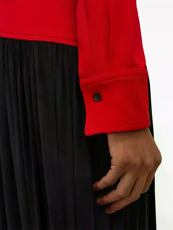 FERRAGAMO Asymmetrical Button-up Dress