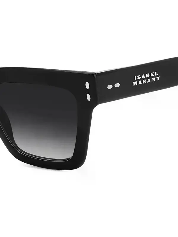 Isabel Marant Square Frame Sunglasses - Black