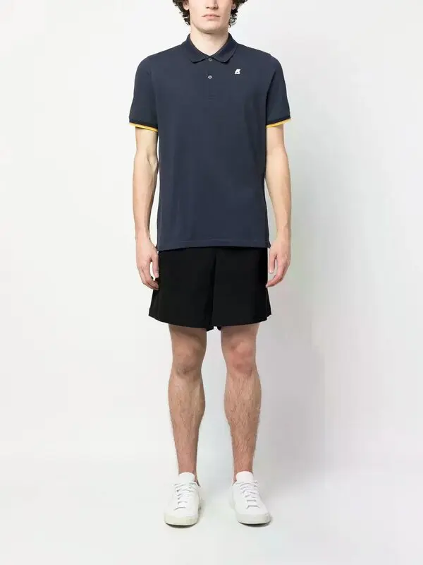 K-WAY Short-sleeve Polo Shirt - Blue